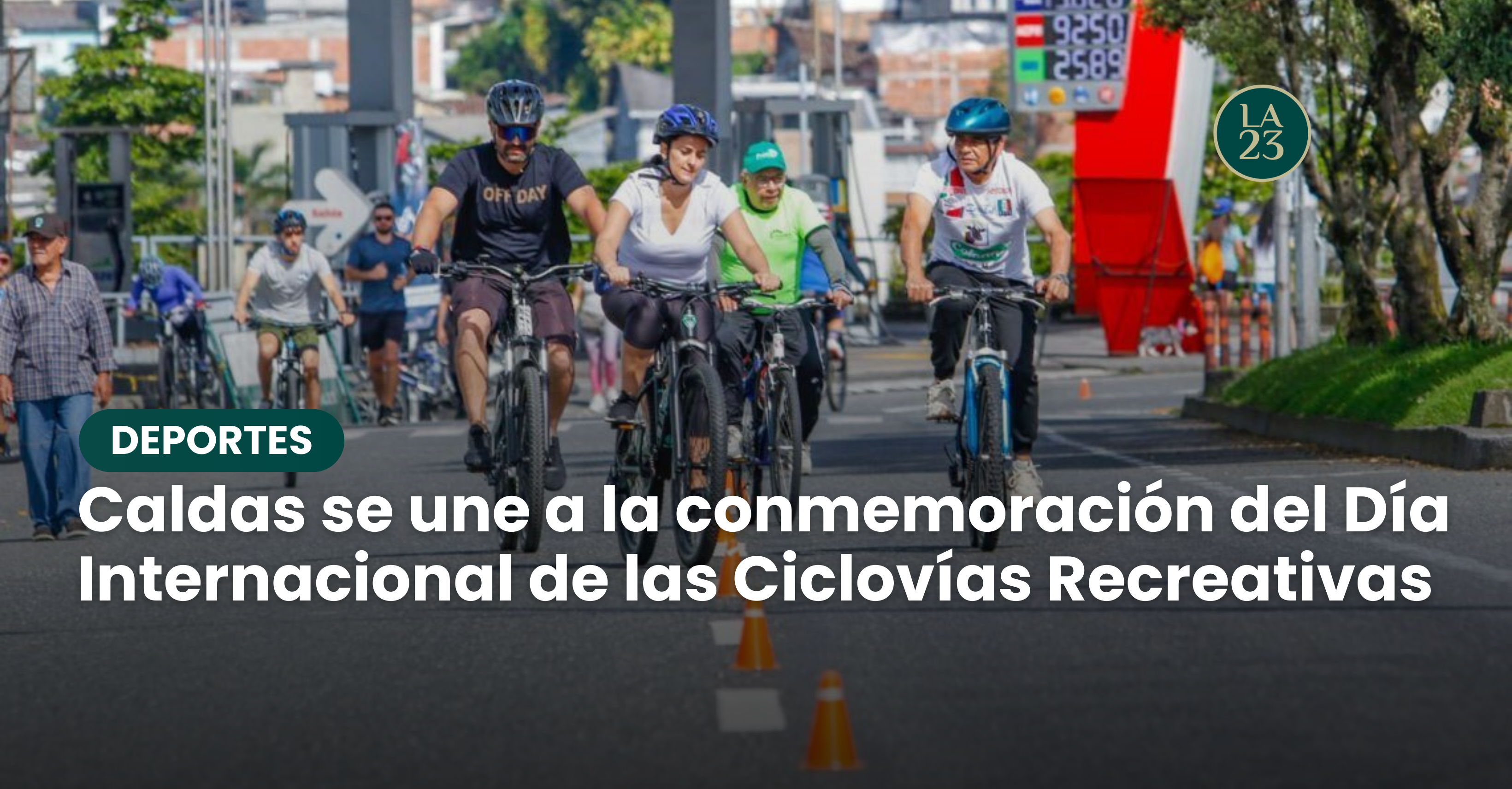 Caldas se une a la conmemoración del Día Internacional de las Ciclovías ...