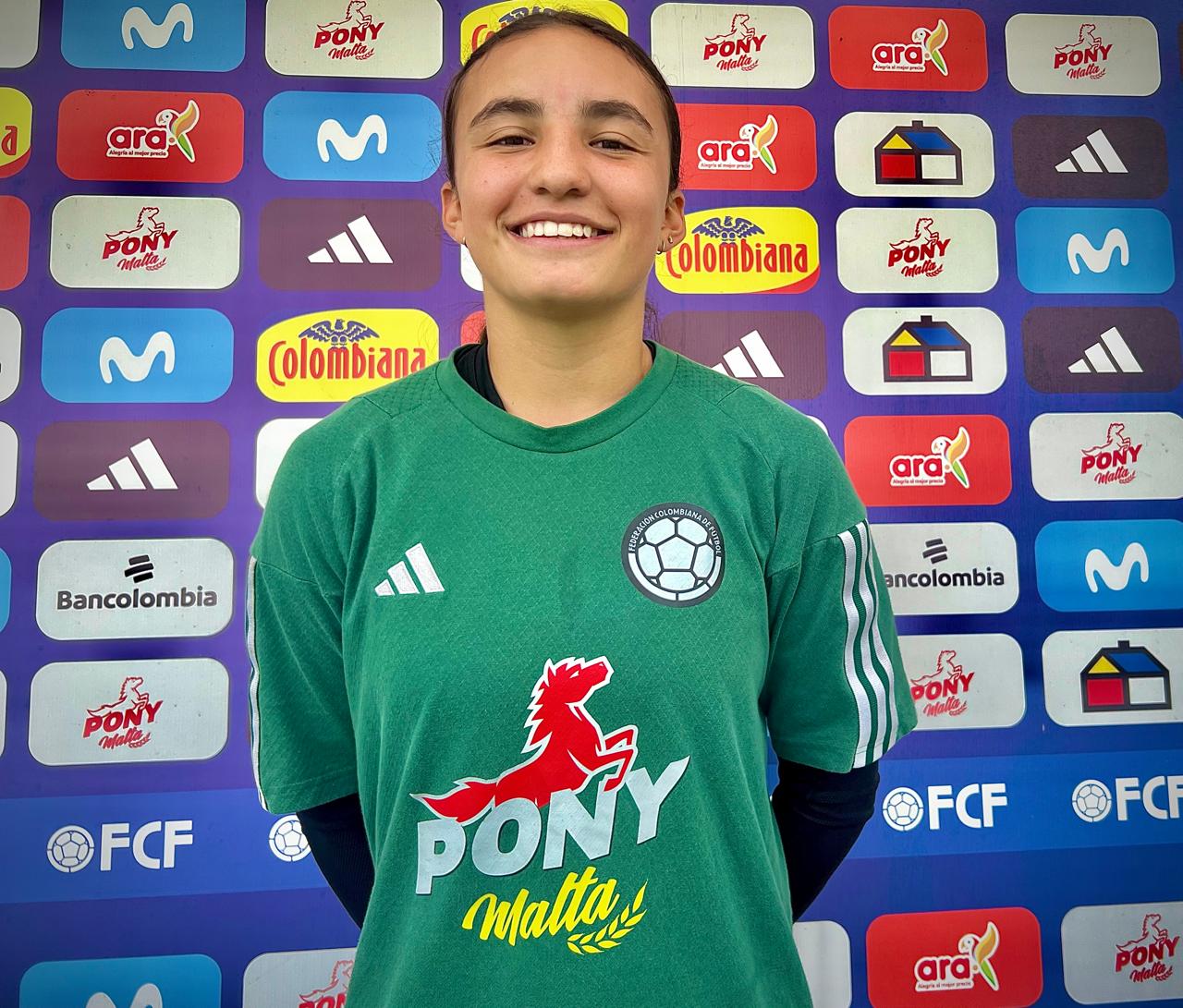 Sofía Prieto se prepara para defender el arco de la Selección Colombia ...