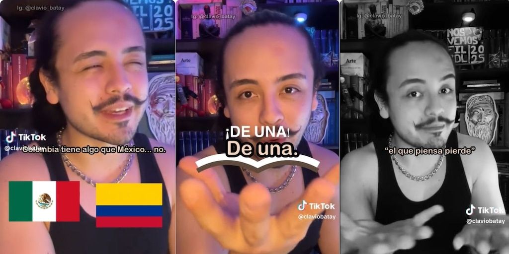 Influencer mexicano resalta en TikTok frase colombiana "de una" por ...