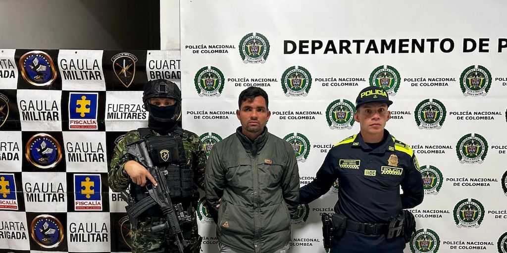 Capturan en Yarumal, Antioquia, a alias Richard, presunto líder GAO-r ...